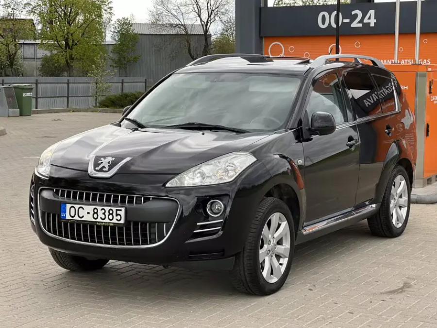 Melns Peugeot 4007 2011 Jēkabpils, ar dzinēja tilpumu 2.20 L un nobraukumu 282 tūkst. km par 6700 €, foto 4 vietnē AUTOMOTO.COM.LV