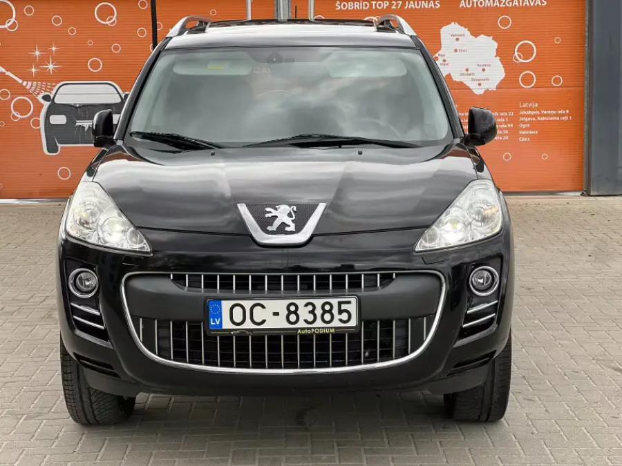 Melns Peugeot 4007 2011 Jēkabpils, ar dzinēja tilpumu 2.20 L un nobraukumu 282 tūkst. km par 6700 €, foto 5 vietnē AUTOMOTO.COM.LV