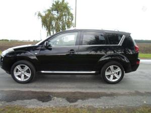 Melns Peugeot 4007 2013 Šauļi, ar dzinēja tilpumu 2.20 L un nobraukumu 260 tūkst. km par 4400 €, foto 3 vietnē AUTOMOTO.COM.LV