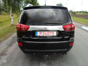 Melns Peugeot 4007 2013 Šauļi, ar dzinēja tilpumu 2.20 L un nobraukumu 260 tūkst. km par 4400 €, foto 11 vietnē AUTOMOTO.COM.LV