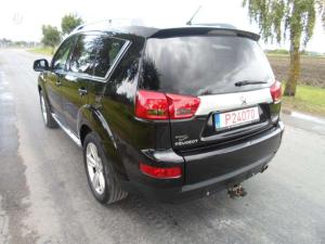 Melns Peugeot 4007 2013 Šauļi, ar dzinēja tilpumu 2.20 L un nobraukumu 260 tūkst. km par 4400 €, foto 12 vietnē AUTOMOTO.COM.LV
