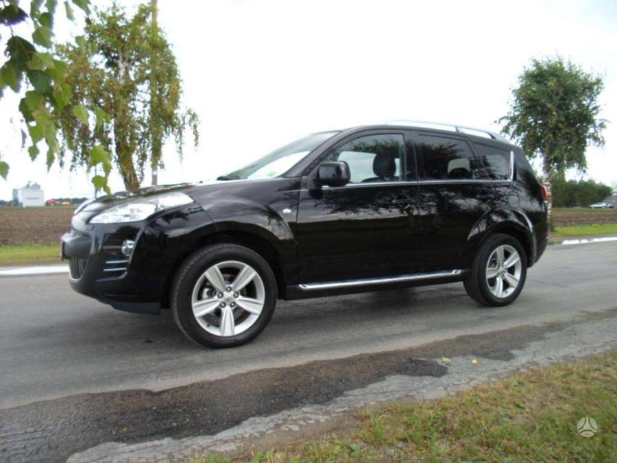 Melns Peugeot 4007 2013 Šauļi, ar dzinēja tilpumu 2.20 L un nobraukumu 260 tūkst. km par 4400 €, foto 17 vietnē AUTOMOTO.COM.LV