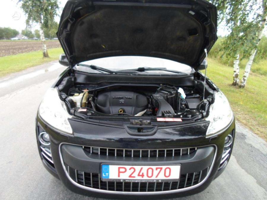 Melns Peugeot 4007 2013 Šauļi, ar dzinēja tilpumu 2.20 L un nobraukumu 260 tūkst. km par 4400 €, foto 21 vietnē AUTOMOTO.COM.LV