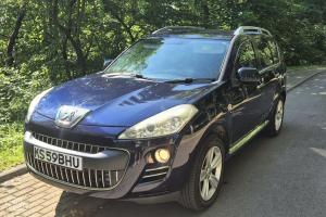 Blue Peugeot 4007 2010 in Panevezys, with an engine capacity of 2.20 L and mileage of 129 thousand km for 1999 €, photo  on AUTOMOTO.COM.LV