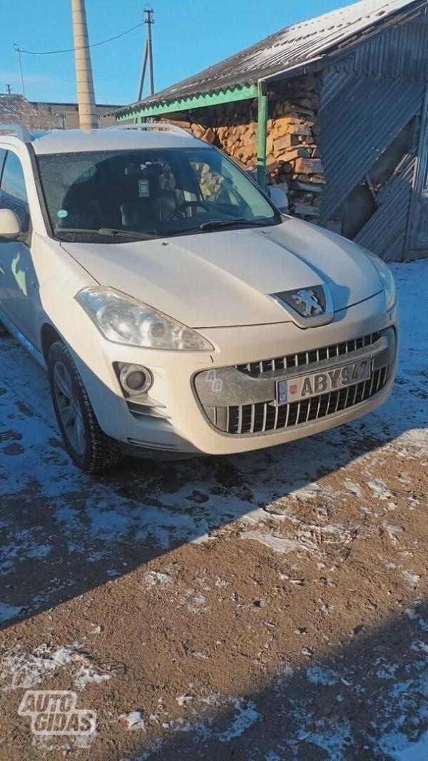 Peugeot 4007 2011 Tauragė, ar dzinēja tilpumu 2.20 L un nobraukumu 298 tūkst. km par 4200 €, foto 1 vietnē AUTOMOTO.COM.LV