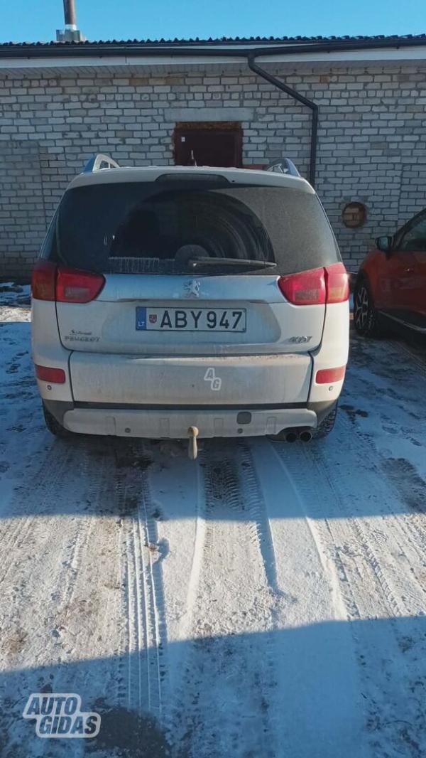 Peugeot 4007 2011 Tauragė, ar dzinēja tilpumu 2.20 L un nobraukumu 298 tūkst. km par 4200 €, foto 4 vietnē AUTOMOTO.COM.LV