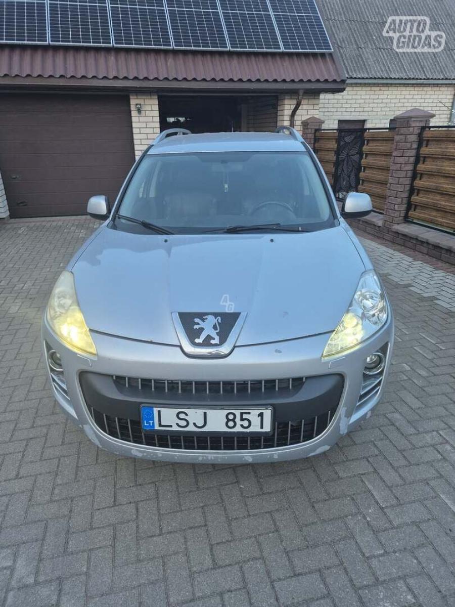 Pelēks Peugeot 4007 2007 Radviliškis, ar dzinēja tilpumu 2.20 L un nobraukumu 271 tūkst. km par 2200 €, foto 5 vietnē AUTOMOTO.COM.LV
