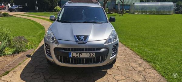 Pelēks Peugeot 4007 2008 Viļņa, ar dzinēja tilpumu 2.18 L un nobraukumu 279 tūkst. km par 3200 €, foto 4 vietnē AUTOMOTO.COM.LV