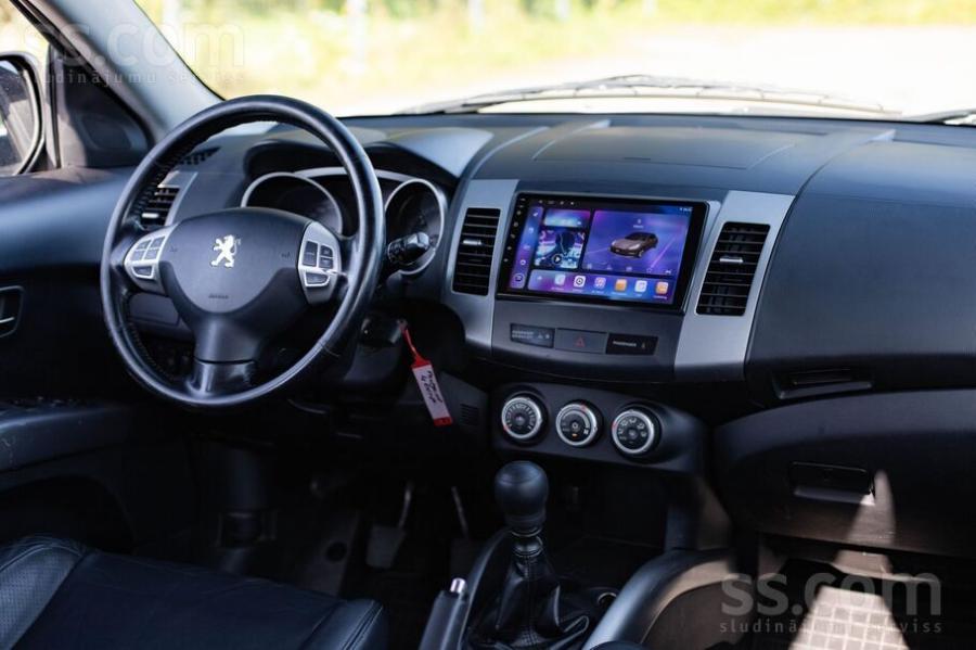 Grey Peugeot 4007 2008 in Riga, with an engine capacity of 2.20 L and mileage of 326 thousand km for 4990 €, photo 24 on AUTOMOTO.COM.LV