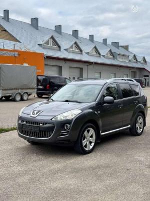 Pelēks Peugeot 4007 2008 Marijampole, ar dzinēja tilpumu 2.18 L un nobraukumu 262 tūkst. km par 3100 €, foto 5 vietnē AUTOMOTO.COM.LV