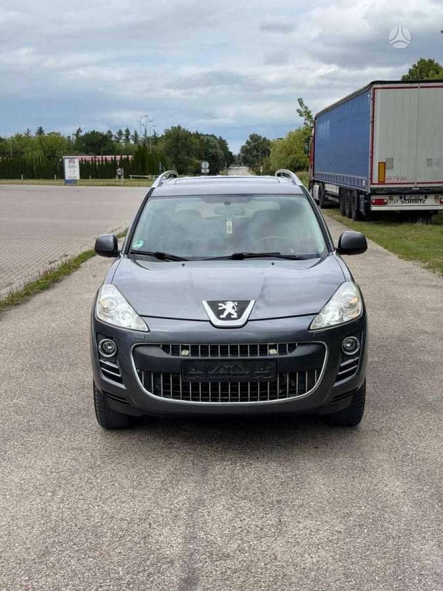 Pelēks Peugeot 4007 2008 Marijampole, ar dzinēja tilpumu 2.18 L un nobraukumu 262 tūkst. km par 3100 €, foto 6 vietnē AUTOMOTO.COM.LV