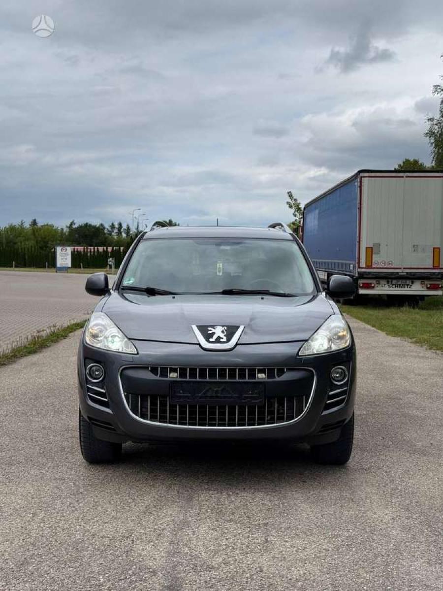 Pelēks Peugeot 4007 2008 Marijampole, ar dzinēja tilpumu 2.18 L un nobraukumu 262 tūkst. km par 3100 €, foto 9 vietnē AUTOMOTO.COM.LV