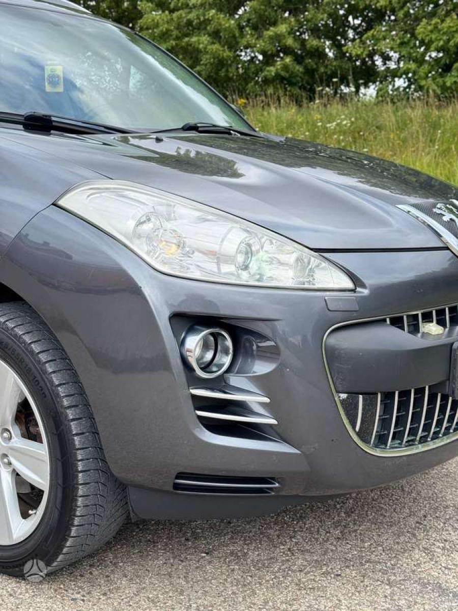 Pelēks Peugeot 4007 2008 Marijampole, ar dzinēja tilpumu 2.18 L un nobraukumu 262 tūkst. km par 3100 €, foto 13 vietnē AUTOMOTO.COM.LV