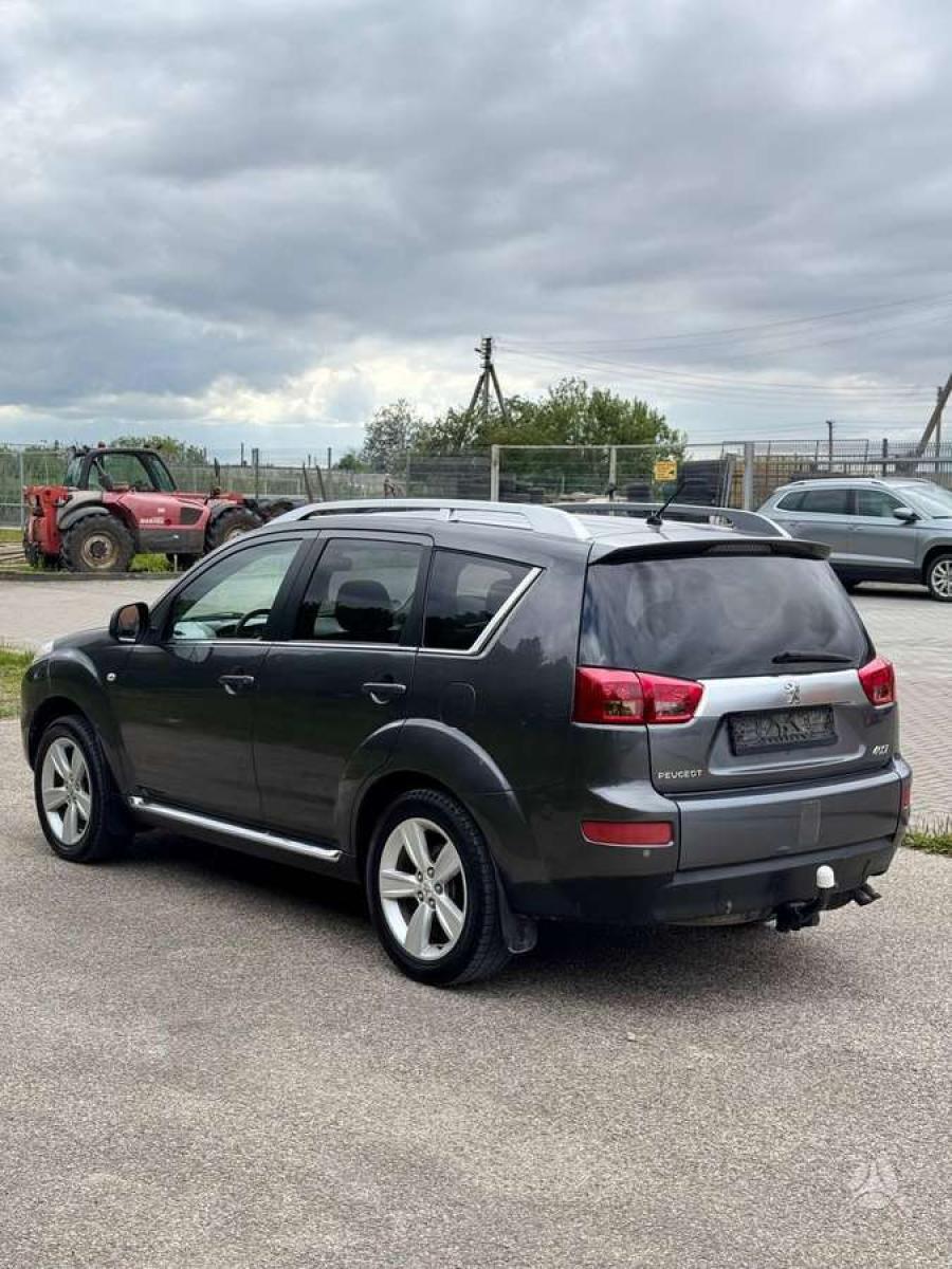 Pelēks Peugeot 4007 2008 Marijampole, ar dzinēja tilpumu 2.18 L un nobraukumu 262 tūkst. km par 3100 €, foto 25 vietnē AUTOMOTO.COM.LV