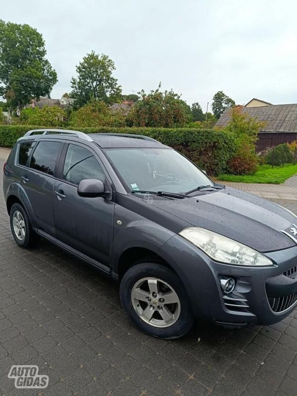 Pelēks Peugeot 4007 2008 Telšiai, ar dzinēja tilpumu 2.20 L un nobraukumu 271 tūkst. km par 3200 €, foto 1 vietnē AUTOMOTO.COM.LV