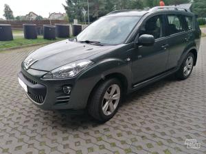 Серый Пежо 4007 2009 в Молетай, объемом двигателя 2.20 л и пробегом 282 тыс. км за 3150 €, фото  на AUTOMOTO.COM.LV