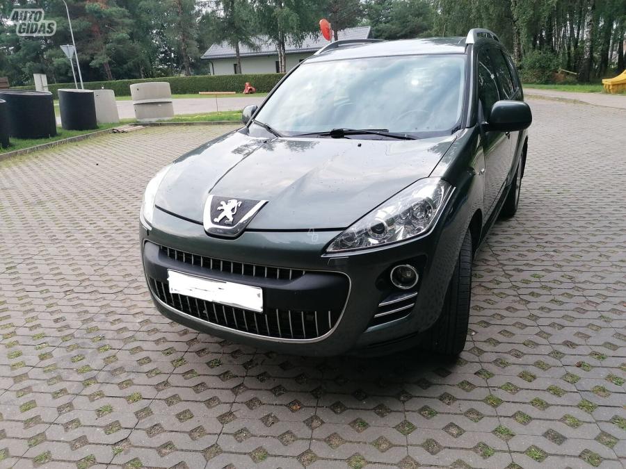 Серый Пежо 4007 2009 в Молетай, объемом двигателя 2.20 л и пробегом 282 тыс. км за 3150 €, фото 3 на AUTOMOTO.COM.LV