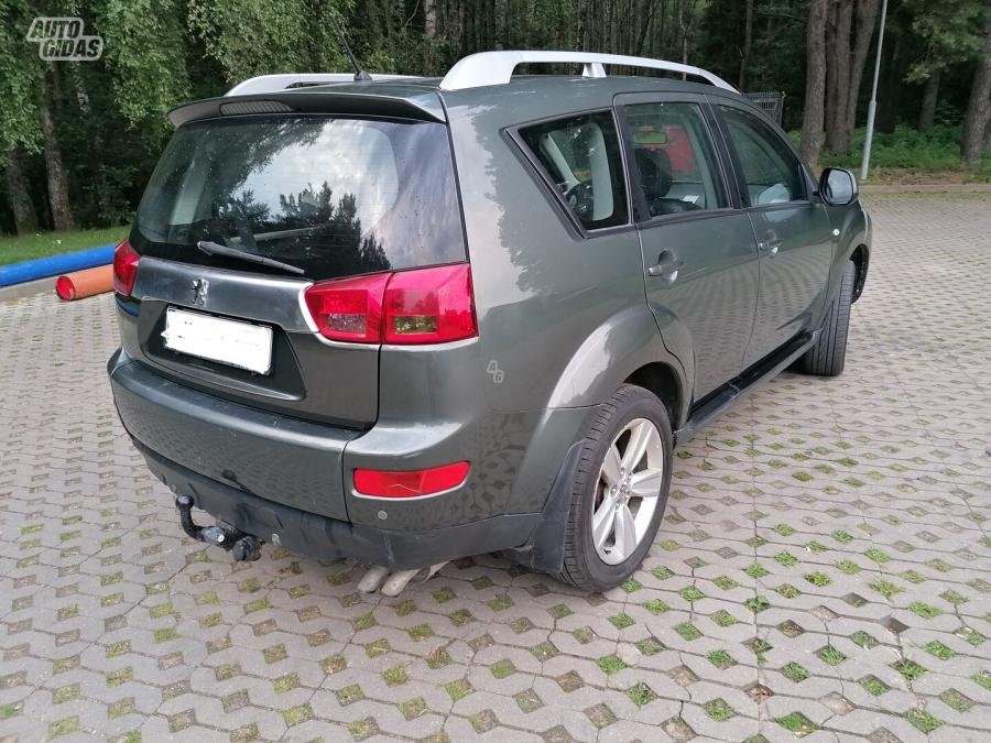 Серый Пежо 4007 2009 в Молетай, объемом двигателя 2.20 л и пробегом 282 тыс. км за 3150 €, фото 5 на AUTOMOTO.COM.LV