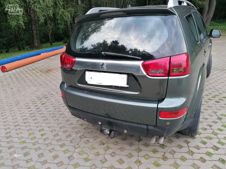 Серый Пежо 4007 2009 в Молетай, объемом двигателя 2.20 л и пробегом 282 тыс. км за 3150 €, фото 6 на AUTOMOTO.COM.LV