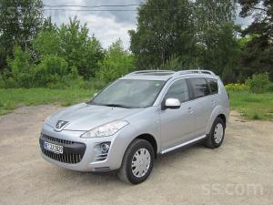 Pelēks Peugeot 4007 2010 Rīga, ar dzinēja tilpumu 2.20 L un nobraukumu 0 tūkst. km par 4490 €, foto  vietnē AUTOMOTO.COM.LV