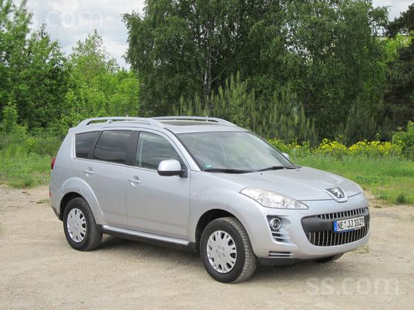 Pelēks Peugeot 4007 2010 Rīga, ar dzinēja tilpumu 2.20 L un nobraukumu 0 tūkst. km par 4490 €, foto 7 vietnē AUTOMOTO.COM.LV