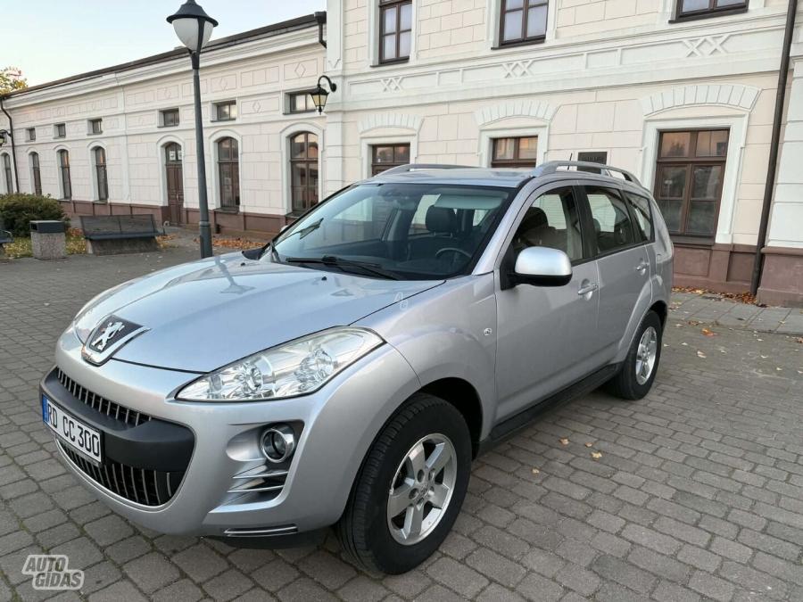 Серый Пежо 4007 2010 в Мажейкяй, объемом двигателя 2.20 л и пробегом 227 тыс. км за 4150 €, фото 7 на AUTOMOTO.COM.LV