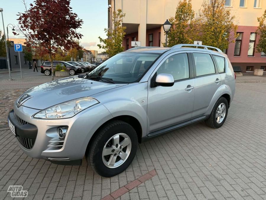 Серый Пежо 4007 2010 в Мажейкяй, объемом двигателя 2.20 л и пробегом 227 тыс. км за 4150 €, фото 13 на AUTOMOTO.COM.LV