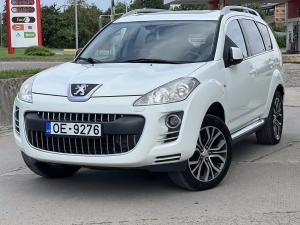 Balts Peugeot 4007 2010 Jēkabpils, ar dzinēja tilpumu 2.20 L un nobraukumu 270 tūkst. km par 6500 €, foto  vietnē AUTOMOTO.COM.LV
