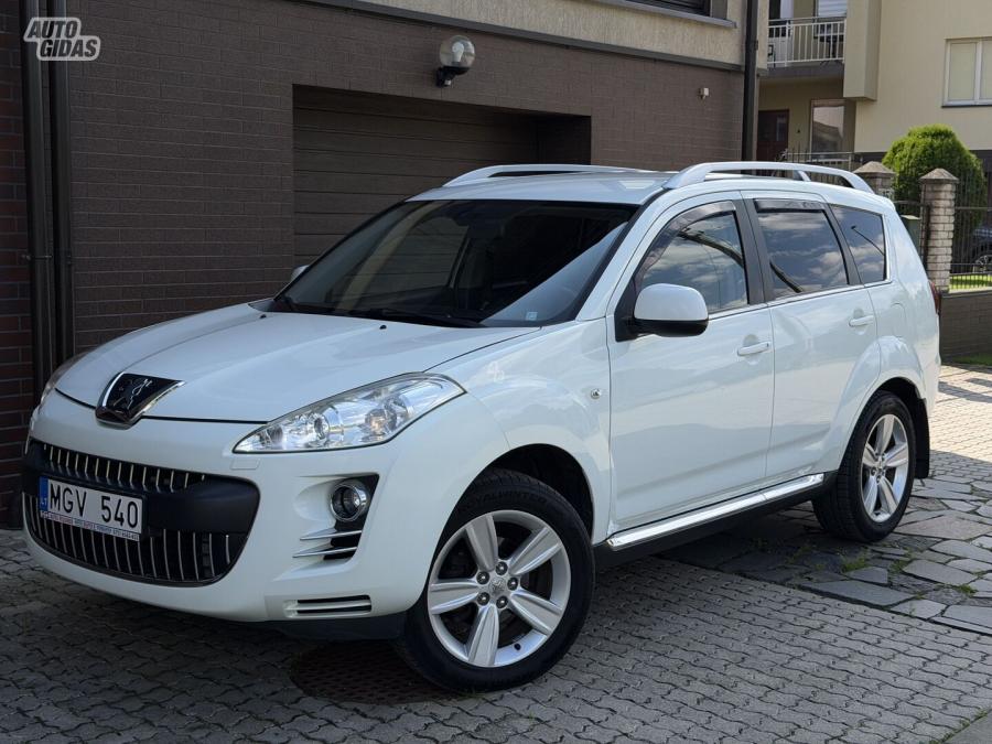 Balts Peugeot 4007 2010 Alīta, ar dzinēja tilpumu 2.20 L un nobraukumu 270 tūkst. km par 5150 €, foto 13 vietnē AUTOMOTO.COM.LV