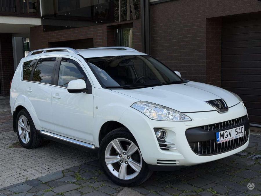 Balts Peugeot 4007 2010 Alīta, ar dzinēja tilpumu 2.18 L un nobraukumu 270 tūkst. km par 5150 €, foto 3 vietnē AUTOMOTO.COM.LV