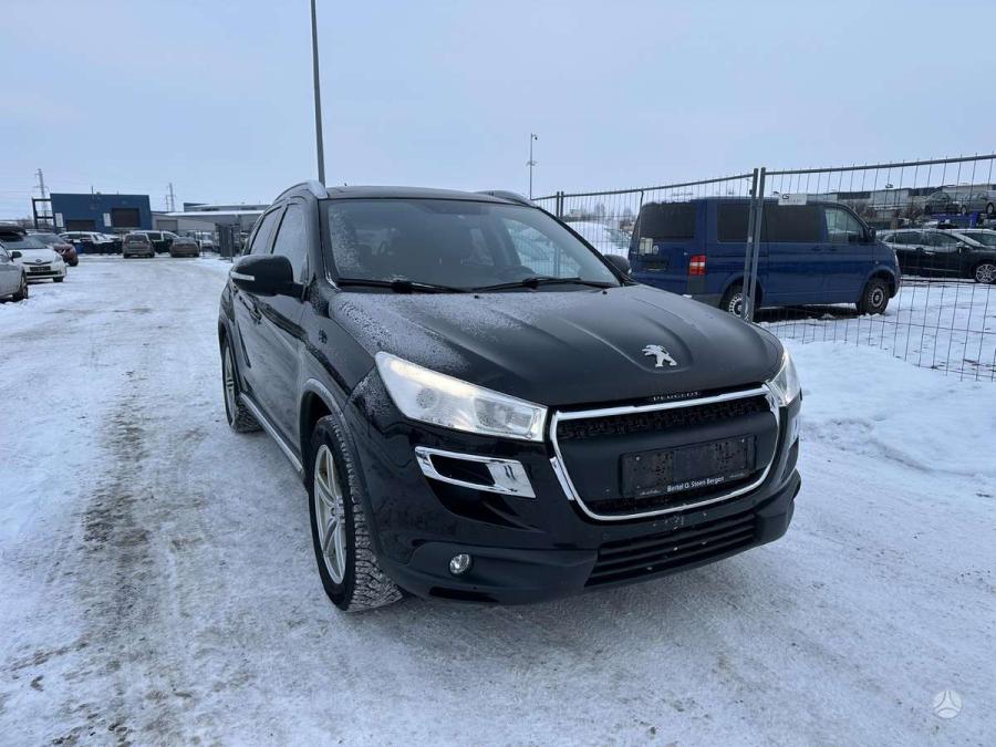 Melns Peugeot 4008 2012 Marijampole, ar dzinēja tilpumu 1.56 L un nobraukumu 248 tūkst. km par 5350 €, foto 3 vietnē AUTOMOTO.COM.LV