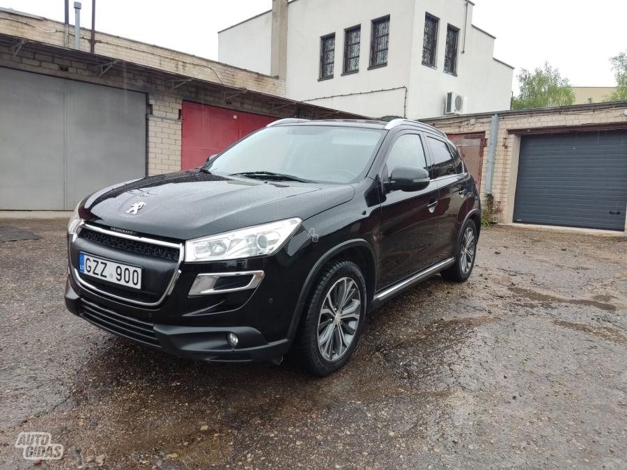 Black Peugeot 4008 2013 in Alytus, with an engine capacity of 1.80 L and mileage of 206 thousand km for 7300 €, photo 4 on AUTOMOTO.COM.LV