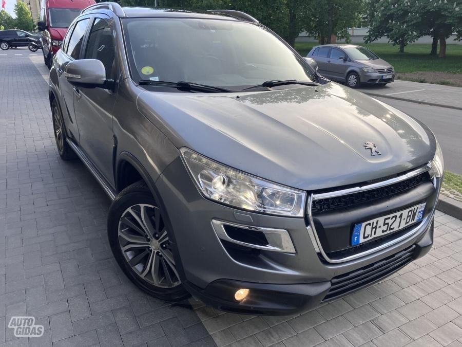 Grey Peugeot 4008 2013 in Siauliai, with an engine capacity of 1.80 L and mileage of 195 thousand km for 5999 €, photo 16 on AUTOMOTO.COM.LV