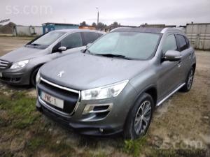 Grey Peugeot 4008 2013 in Riga, with an engine capacity of 1.60 L and mileage of 0 thousand km for 5500 €, photo 23 on AUTOMOTO.COM.LV