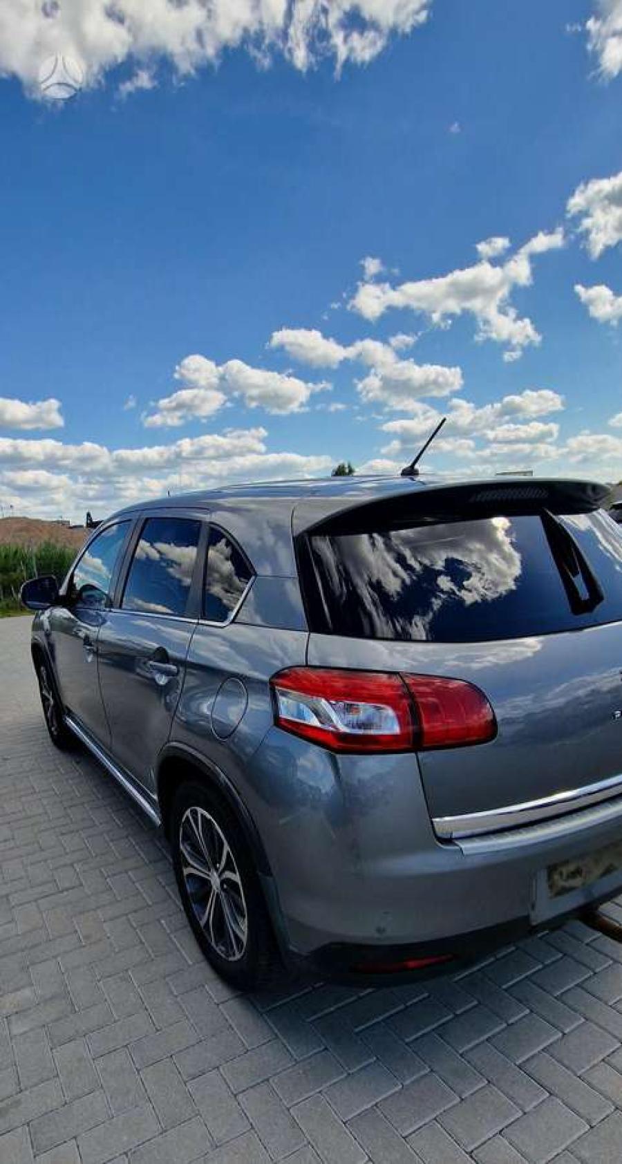 Pelēks Peugeot 4008 2015 Tauragė, ar dzinēja tilpumu 1.56 L un nobraukumu 253 tūkst. km par 5900 €, foto 6 vietnē AUTOMOTO.COM.LV