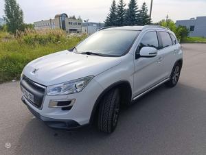 Balts Peugeot 4008 2013 Panevēža, ar dzinēja tilpumu 1.80 L un nobraukumu 236 tūkst. km par 5650 €, foto  vietnē AUTOMOTO.COM.LV