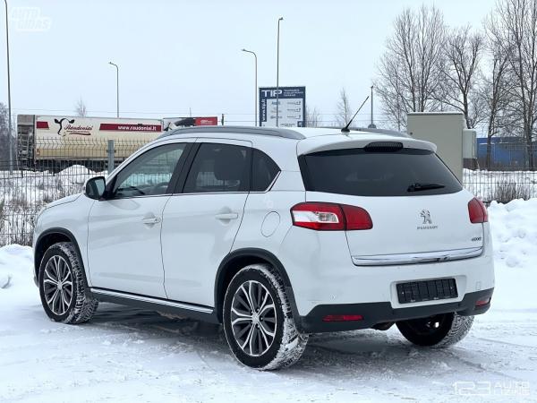 Balts Peugeot 4008 2014 Tauragė, ar dzinēja tilpumu 1.60 L un nobraukumu 271 tūkst. km par 6200 €, foto 9 vietnē AUTOMOTO.COM.LV