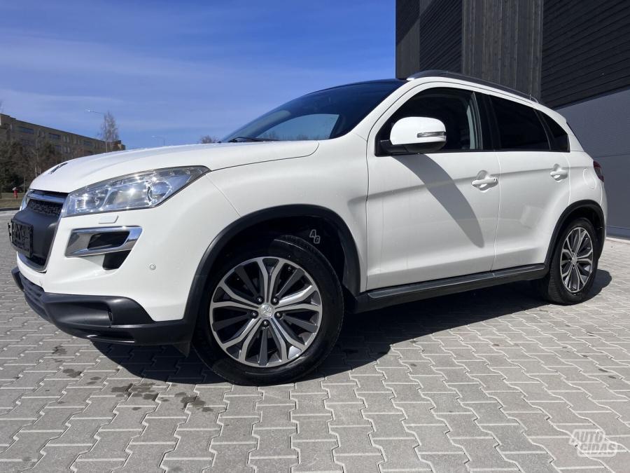 Balts Peugeot 4008 2014 Šauļi, ar dzinēja tilpumu 1.60 L un nobraukumu 196 tūkst. km par 6499 €, foto 22 vietnē AUTOMOTO.COM.LV