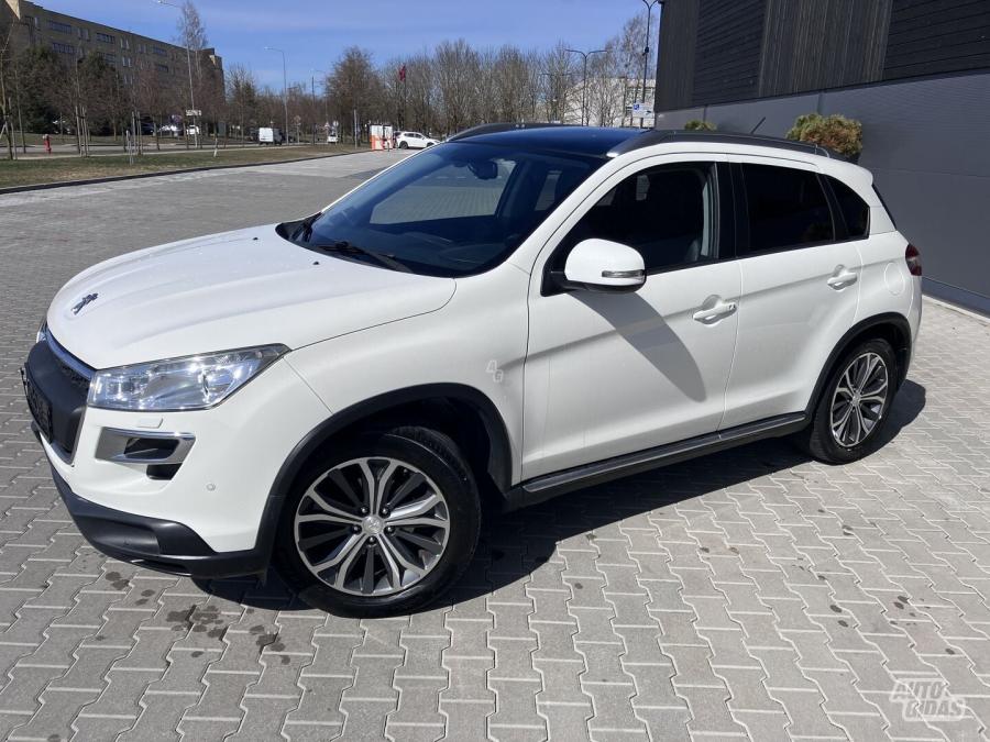Balts Peugeot 4008 2014 Šauļi, ar dzinēja tilpumu 1.60 L un nobraukumu 196 tūkst. km par 6499 €, foto 30 vietnē AUTOMOTO.COM.LV