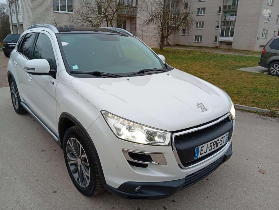 Balts Peugeot 4008 2017 Jurbarkas, ar dzinēja tilpumu 1.56 L un nobraukumu 230 tūkst. km par 7550 €, foto 2 vietnē AUTOMOTO.COM.LV