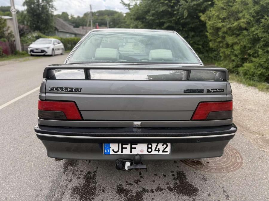 Grey Peugeot 405 1994 in Kaunas, with an engine capacity of 0.00 L and mileage of 271 thousand km for 1000 €, photo 8 on AUTOMOTO.COM.LV