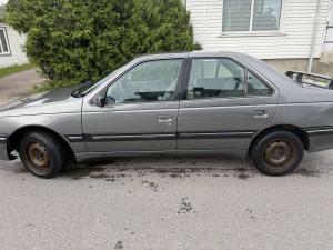 Grey Peugeot 405 1994 in Kaunas, with an engine capacity of 0.00 L and mileage of 271 thousand km for 1000 €, photo 10 on AUTOMOTO.COM.LV