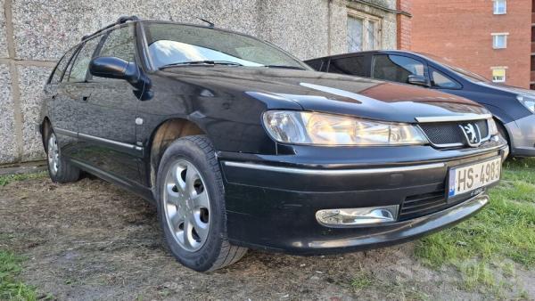 Melns Peugeot 406 2000 Daugavpils, ar dzinēja tilpumu 2.00 L un nobraukumu 240 tūkst. km par 1100 €, foto 1 vietnē AUTOMOTO.COM.LV