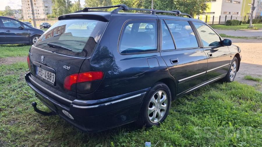 Melns Peugeot 406 2000 Daugavpils, ar dzinēja tilpumu 2.00 L un nobraukumu 240 tūkst. km par 1100 €, foto 9 vietnē AUTOMOTO.COM.LV