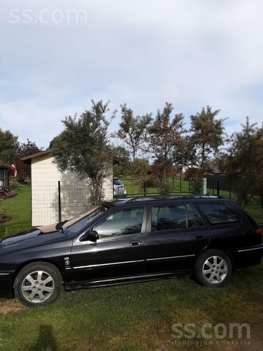 Black Peugeot 406 2004 in Bauska, with an engine capacity of 2.00 L and mileage of 450 thousand km for 1200 €, photo 1 on AUTOMOTO.COM.LV