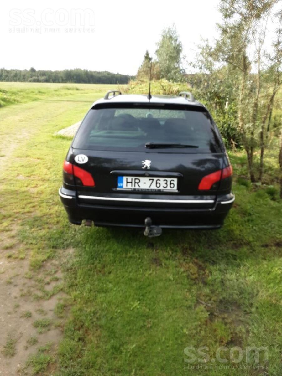 Black Peugeot 406 2004 in Bauska, with an engine capacity of 2.00 L and mileage of 450 thousand km for 1200 €, photo 6 on AUTOMOTO.COM.LV