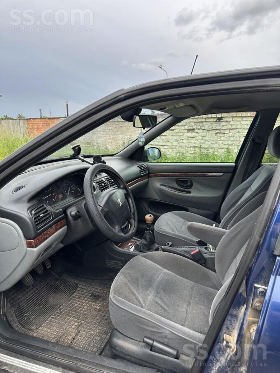 Zils Peugeot 406 2002 Rīga, ar dzinēja tilpumu 2.00 L un nobraukumu 390 tūkst. km par 730 €, foto 7 vietnē AUTOMOTO.COM.LV