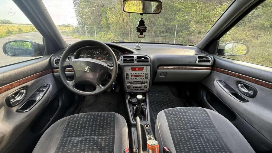 Zils Peugeot 406 2003 Viļņa, ar dzinēja tilpumu 2.00 L un nobraukumu 231 tūkst. km par 650 €, foto 8 vietnē AUTOMOTO.COM.LV