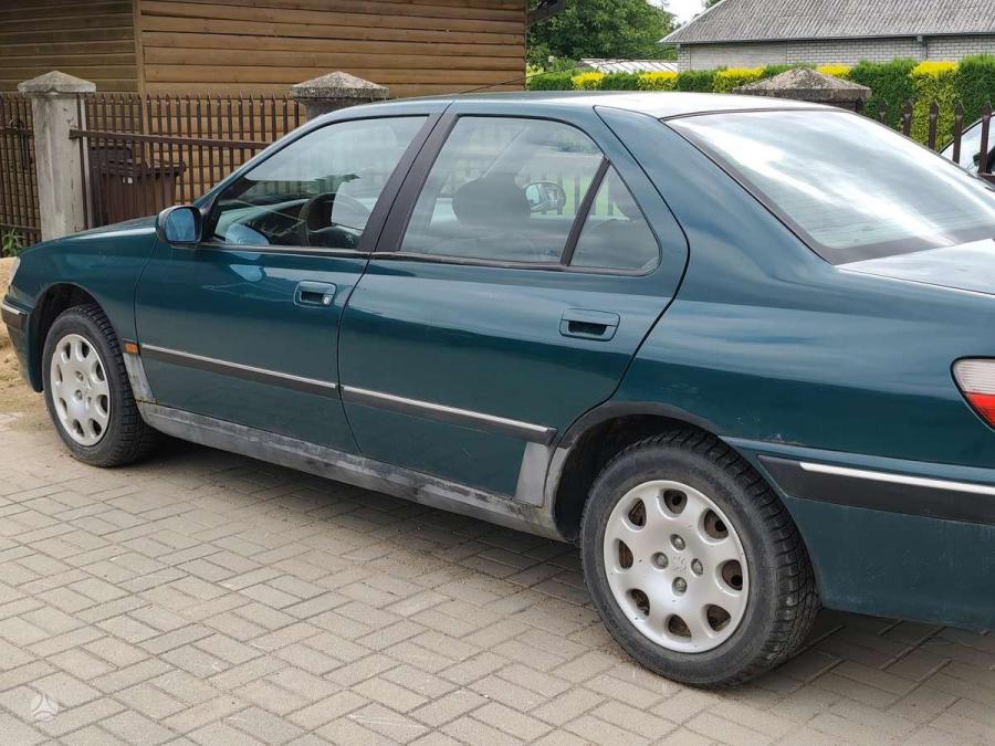 Green Peugeot 406 1998 in Taurage, with an engine capacity of 1.76 L and mileage of 154 thousand km for 600 €, photo 4 on AUTOMOTO.COM.LV