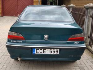 Green Peugeot 406 1998 in Taurage, with an engine capacity of 1.76 L and mileage of 154 thousand km for 600 €, photo 7 on AUTOMOTO.COM.LV